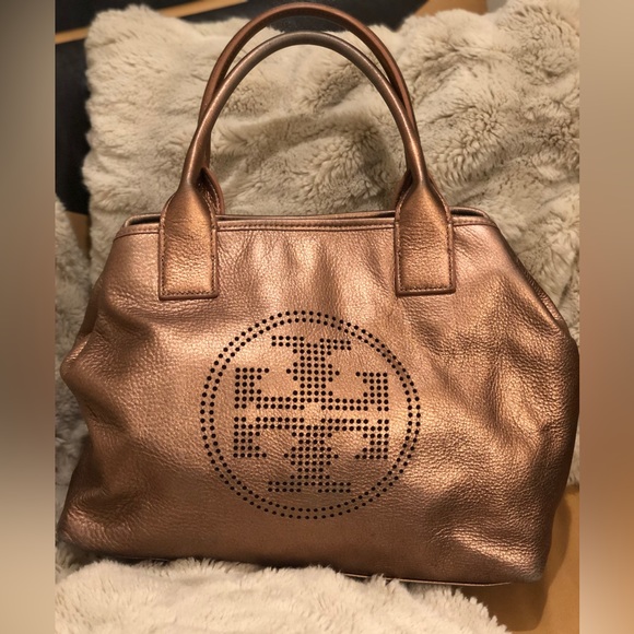Tory Burch | Bags | Tory Burch Coppercolor Leather Handbag Purse ...